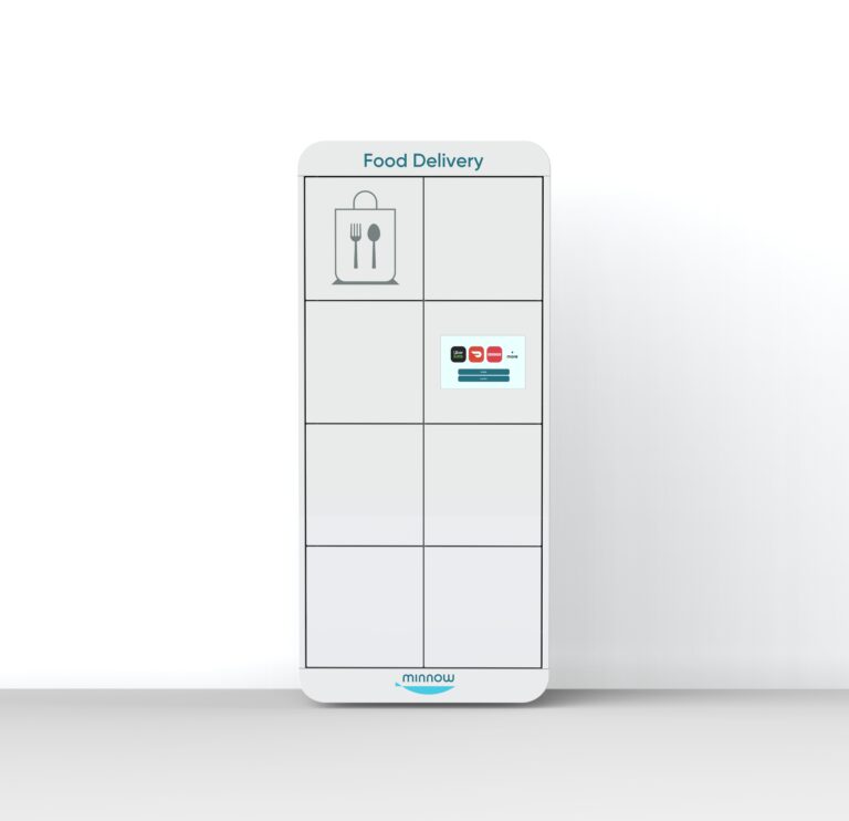 MinnowPod Q Series: Smart Food Locker for Secure, Organized Deliveries